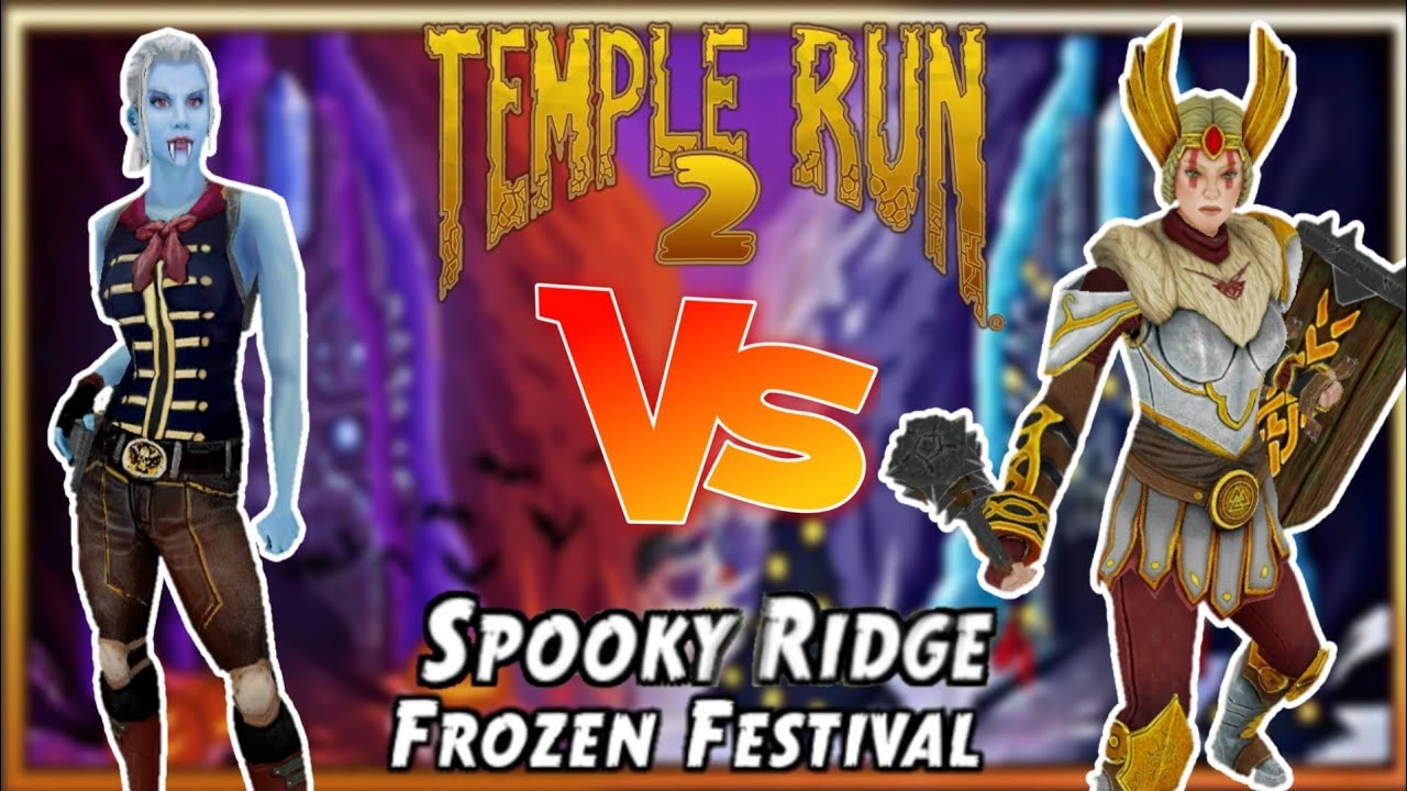 Scarlett Fox Bat VS Freya Coldhear Spooky Ridge Temple Run 2 - YouTube