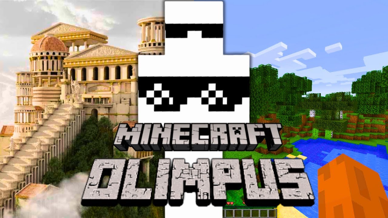 Building MINECRAFT OLIMPUS - YouTube