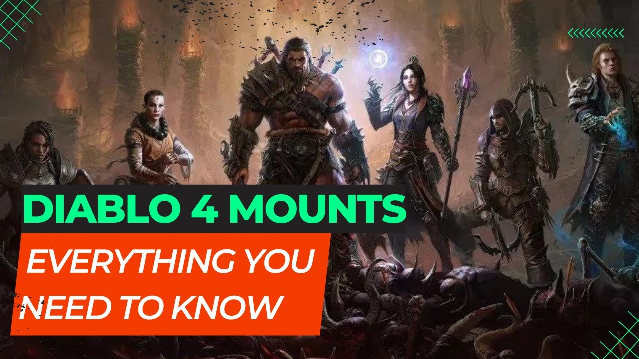 Diablo 4 Mounts Can Be Obtained Before Completing the Campaign ...