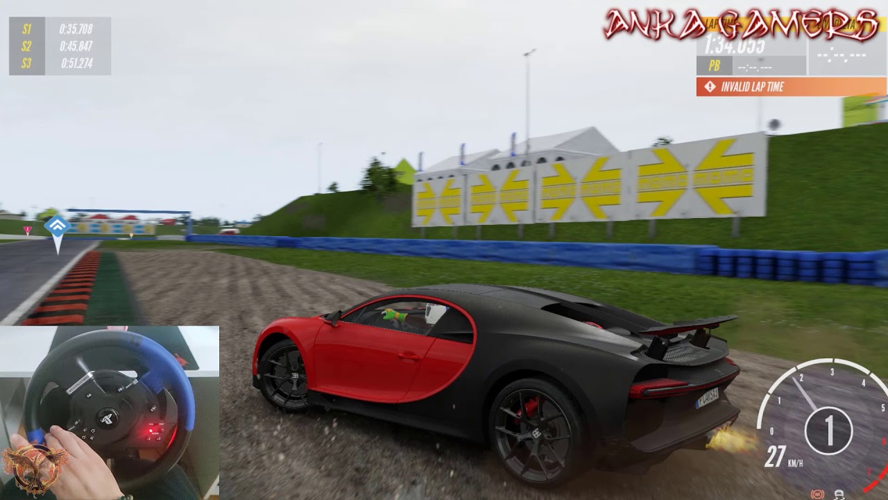 Project Cars 3 / Bugatti / Thrustmaster T150 steering wheel - YouTube