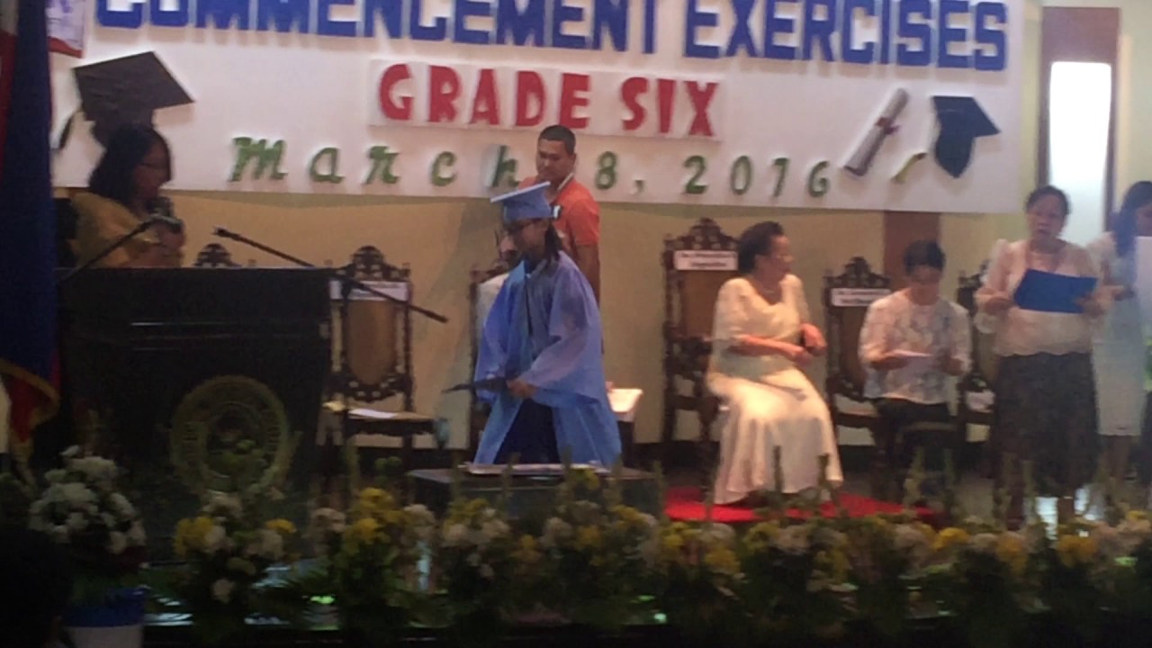 Dana Mari T. Ofiaza Commencement Exercise 2016 - YouTube