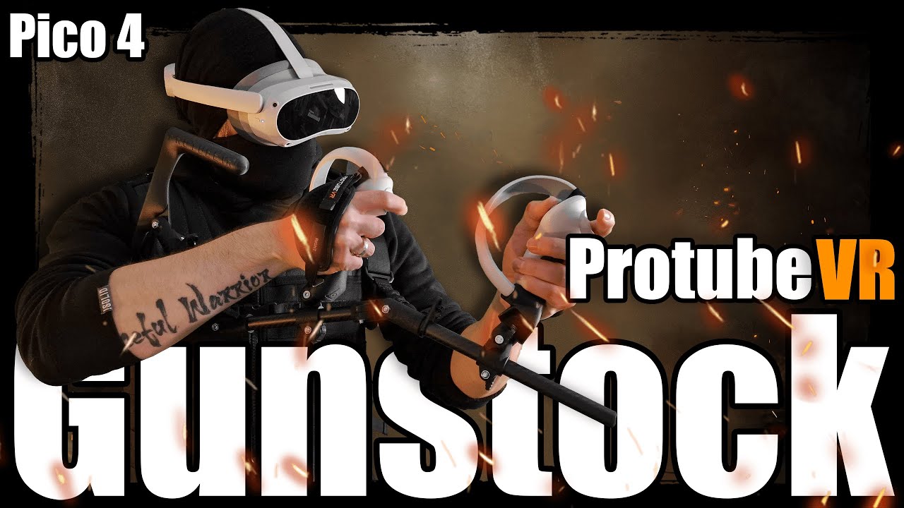 Mehr Immersion & Genauigkeit bei VR Shootern | Protube Gunstock (mit ...