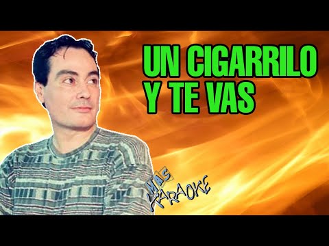 😎 UN CIGARRILLO Y TE VAS 🟢 Gary 🎤 MAS KARAOKE #cuarteto