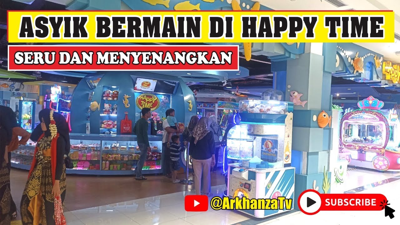 Arkhanza Senang Bermain di Happy Time Pasific Mall Tegal - Play In ...