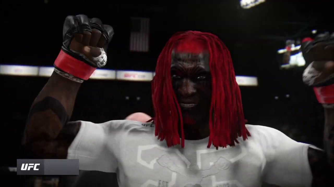 EA SPORTS™ UFC®初代王者決定戦 決勝 無階級タイトルマッチ KUMA vs AOTO 初トーナメント効果音あり - YouTube