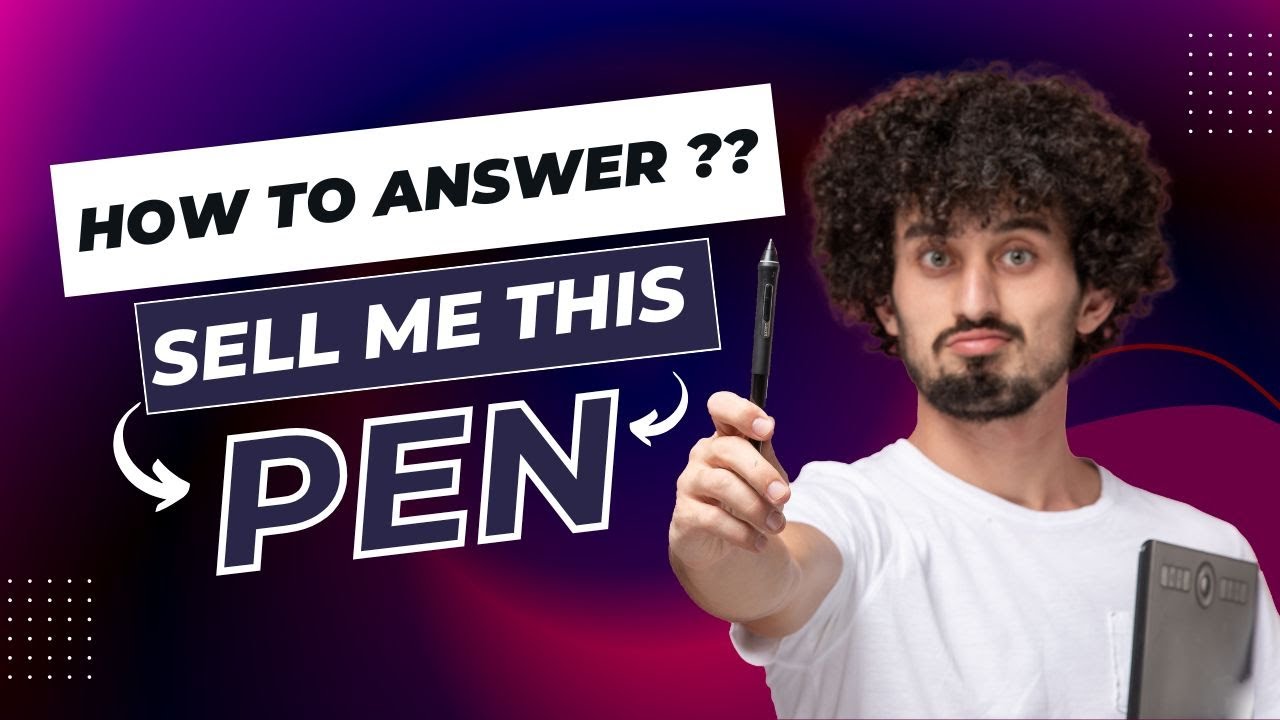 How to Sell a Pen Like a Pro! Master the Art of Sales by Sales expert ...