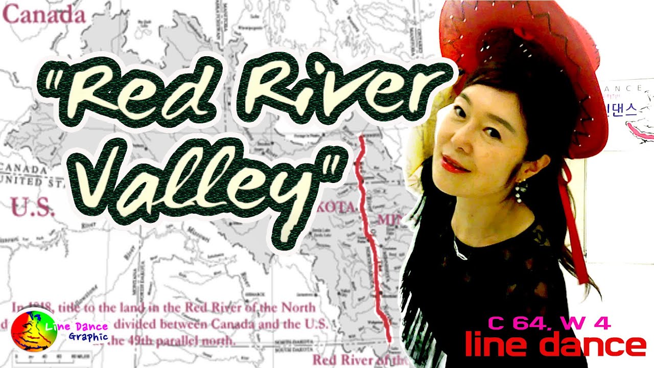 Red River Valley - line dance#성아 그래픽 디자인 라인댄스 - YouTube