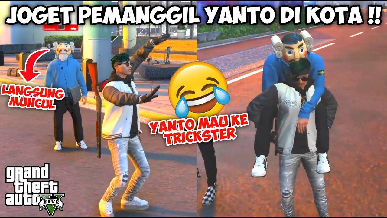 JOGET PEMANGGIL YANTO CUKURUKUK DI KOTA !! KEMBALI MODE JELOOL DAN JADI ...