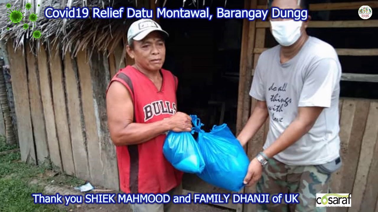 Covid19 victims Relief - @ Datu Montawal, Barangay Dunggoan Maguindanao ...