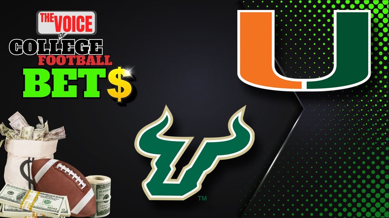 -17 Miami at USF O/U 65 - 7pm ET ESPN - YouTube