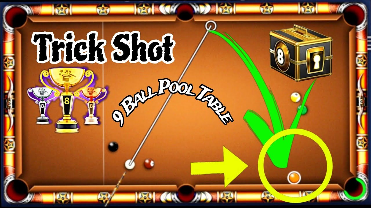 8 Ball Pool Trick Shot | New Trick 9 Balls | One Shot 8 Ball Pool | Bp ...