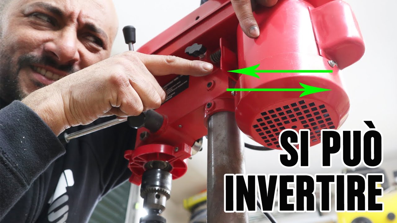 Invertire la rotazione di un motore monofase (anche del trapano a ...
