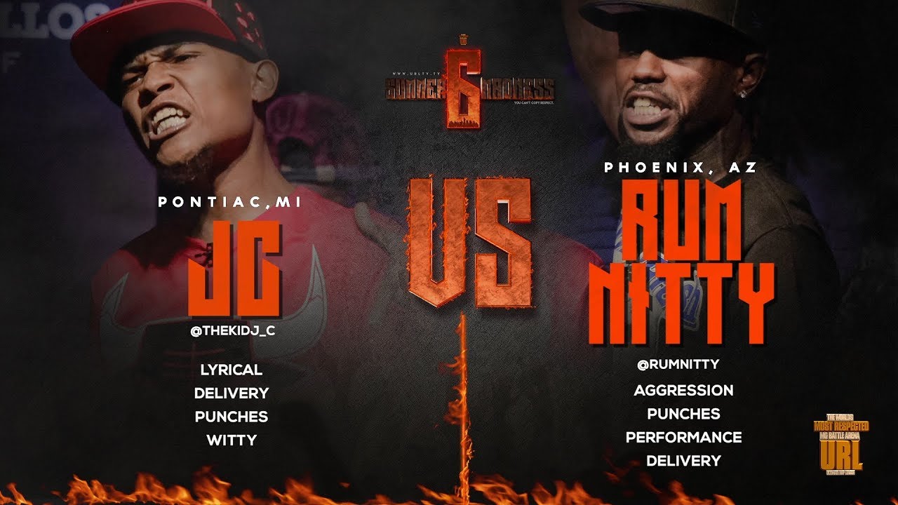 JC VS RUM NITTY SMACK/ URL RAP BATTLE | URLTV - YouTube
