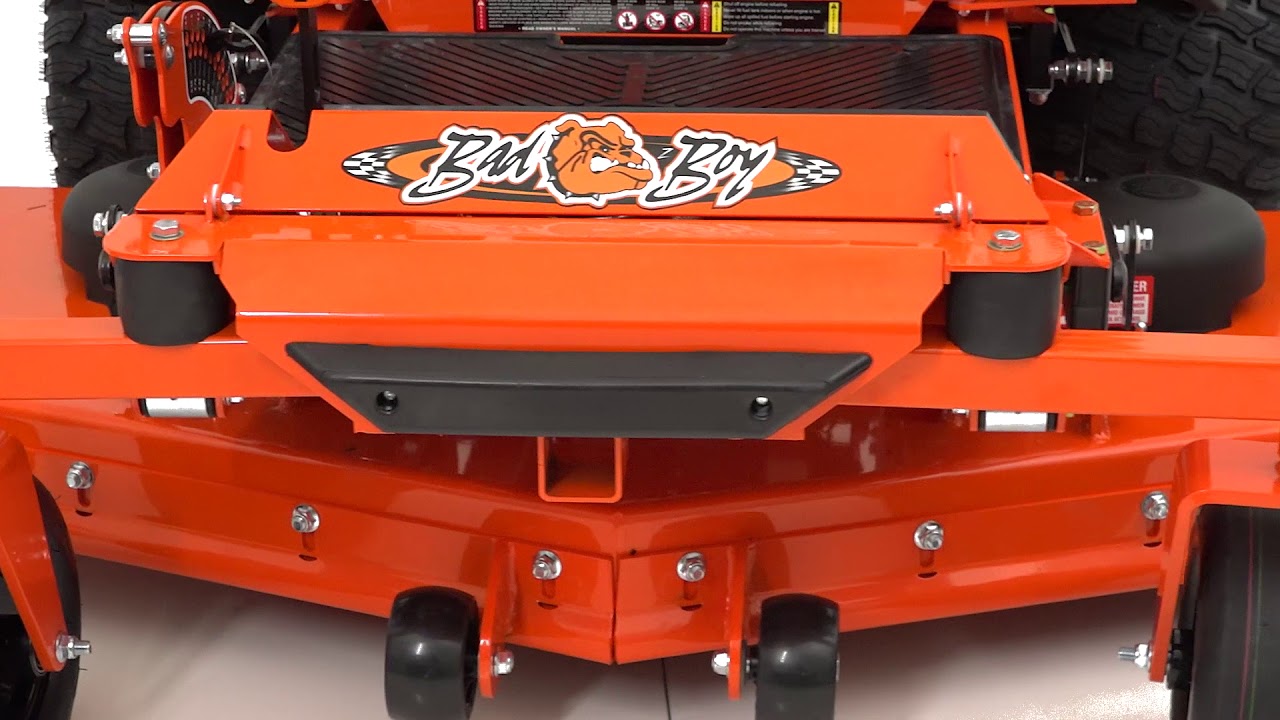 Bad Boy Outlaw XP Zero Turn Mower with Comfort Features - YouTube
