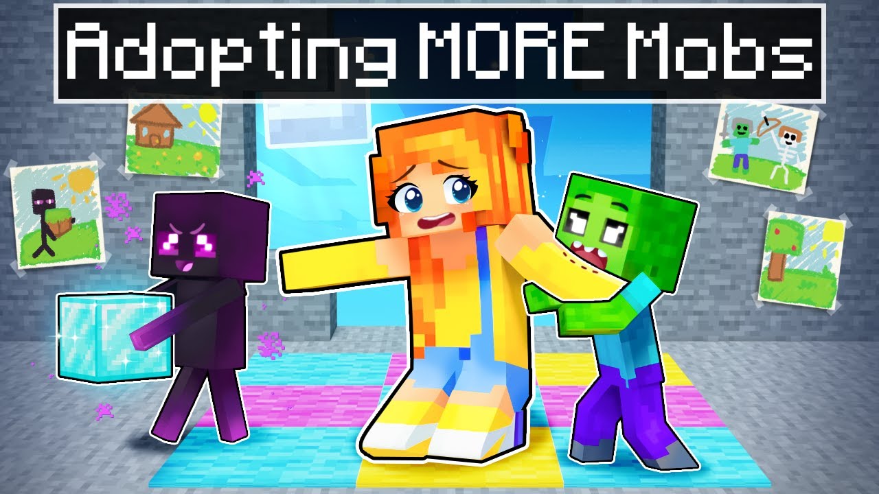 Adopting MORE BABY MOBS in Minecraft! - YouTube