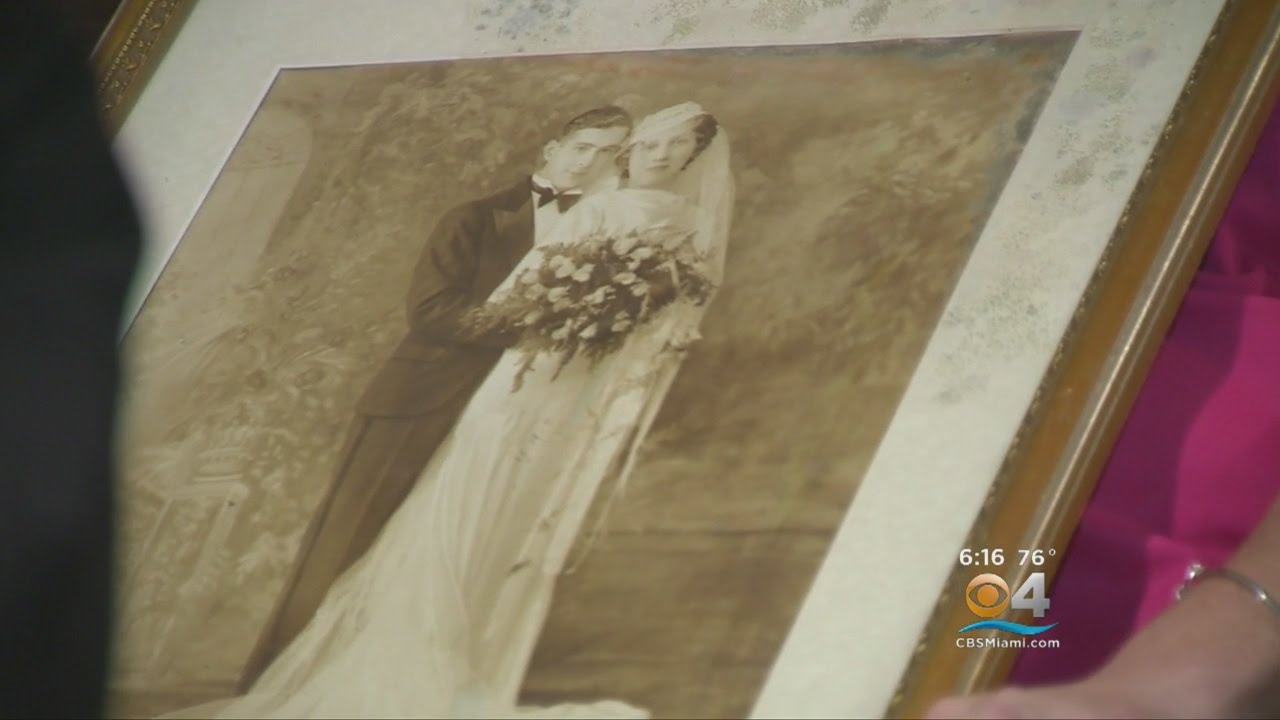 Thought Long Gone, Family Finds Wedding Photo At Salvation Army - YouTube