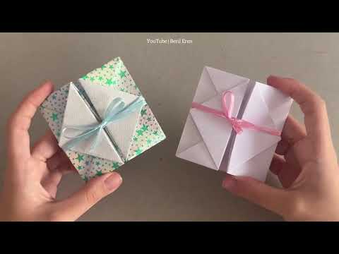 Überraschungsumschlag aus Origami-A4-Papier basteln ⭐ | Geschenkkarte 💌 | Kartenbastelanleitung
