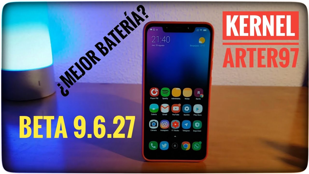 Última oportunidad a la Beta 9.6.27 en Pocophone con Kernel Arter97 ¿Mejorará la batería? - YouTube