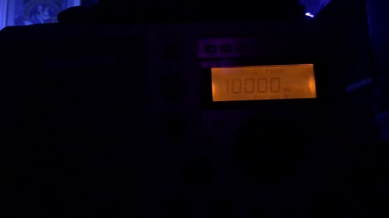 WWV, ~10 MHz from San Francisco, California -- 4:37, 19 May 2020 (UTC ...