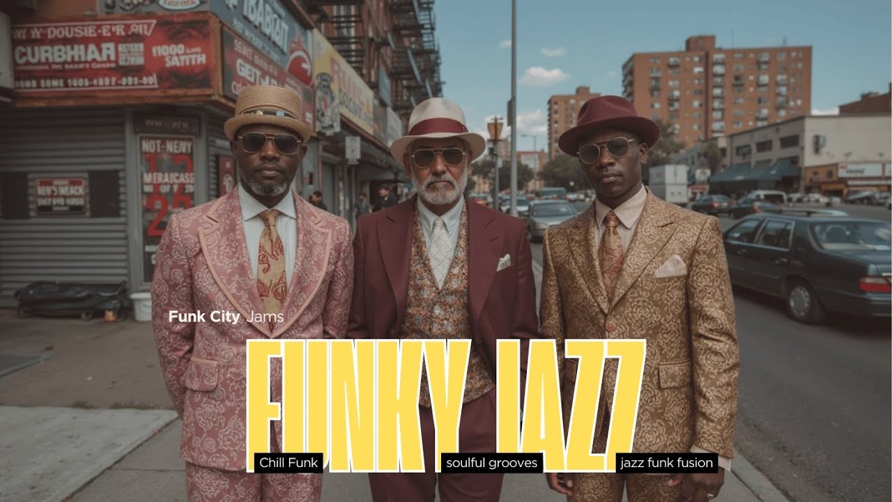 Funky Jazz Funk Grooves ~ Best Soulful Funk Music Mix & Smooth Vintage ...