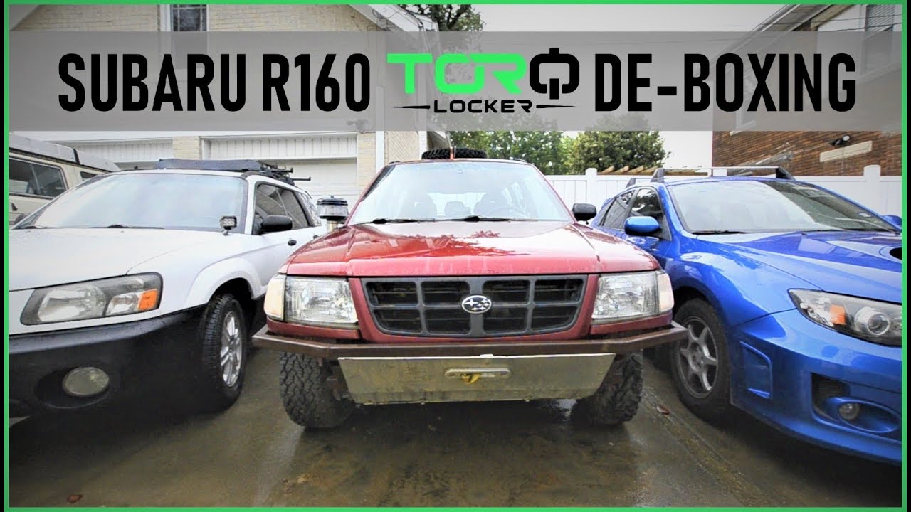 Subaru R160 TORQ Locker Unboxing - YouTube