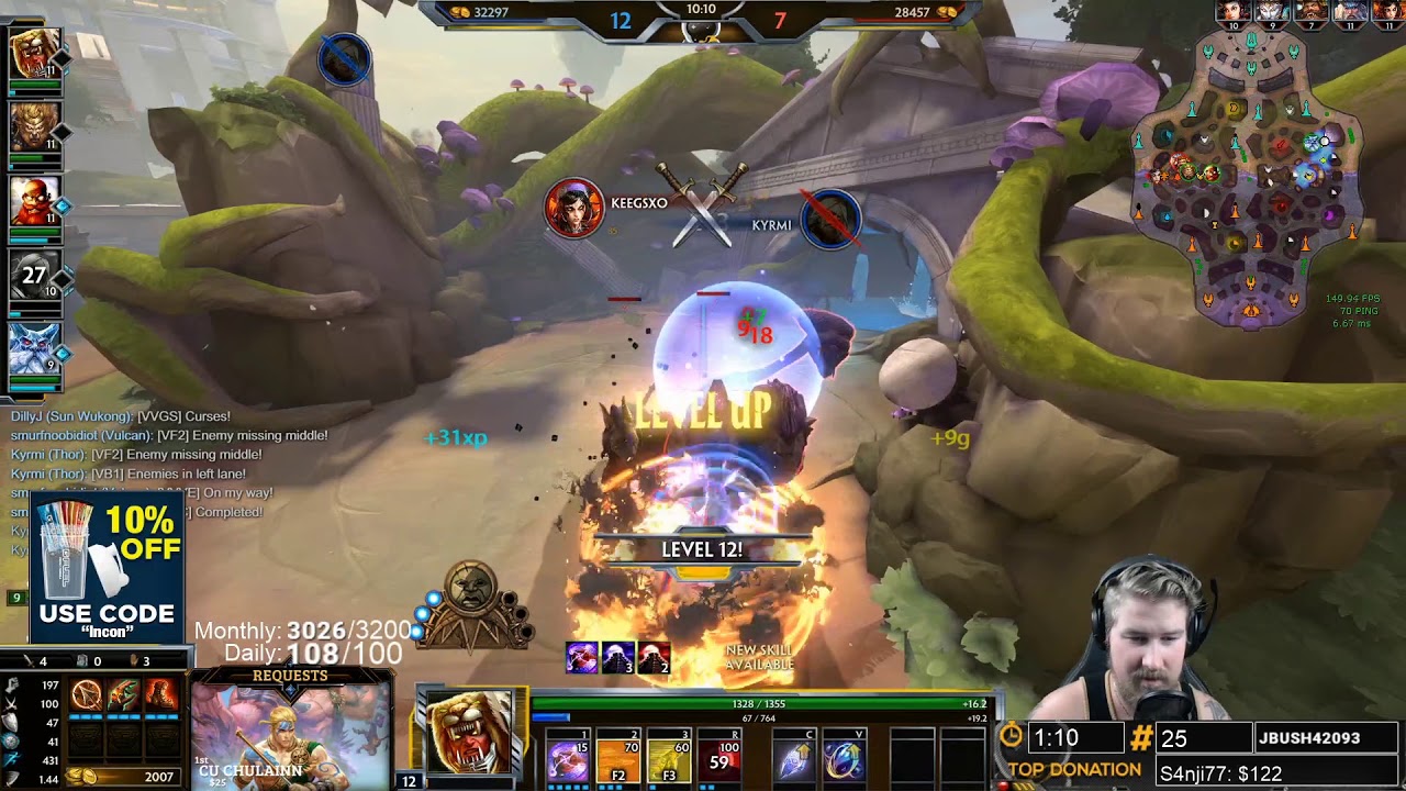 Smite: BEST HUNTER IN SMITE! XBAL IS KING OF DUO LANE! | Incon - YouTube