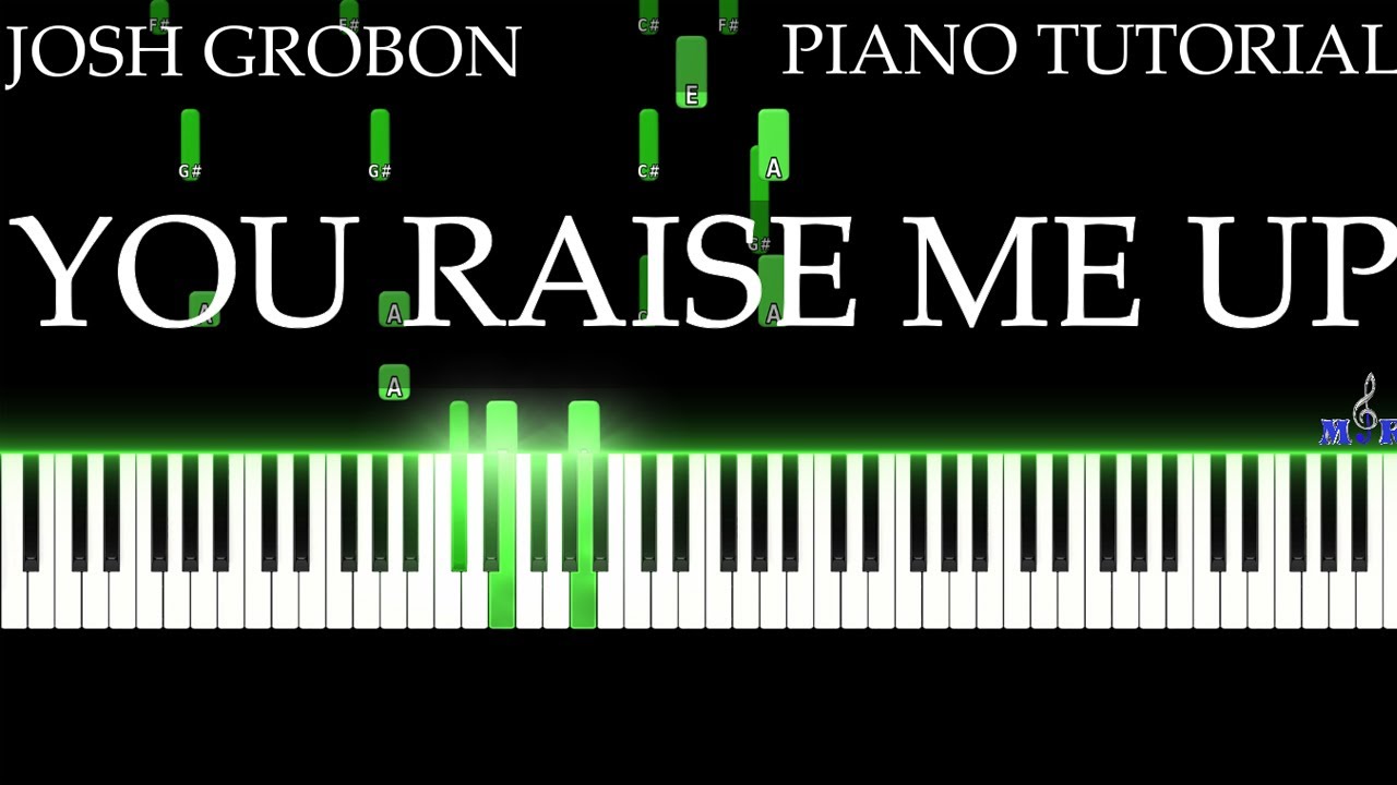 HOW TO PLAY YOU RAISE ME UP ON PIANO - YouTube