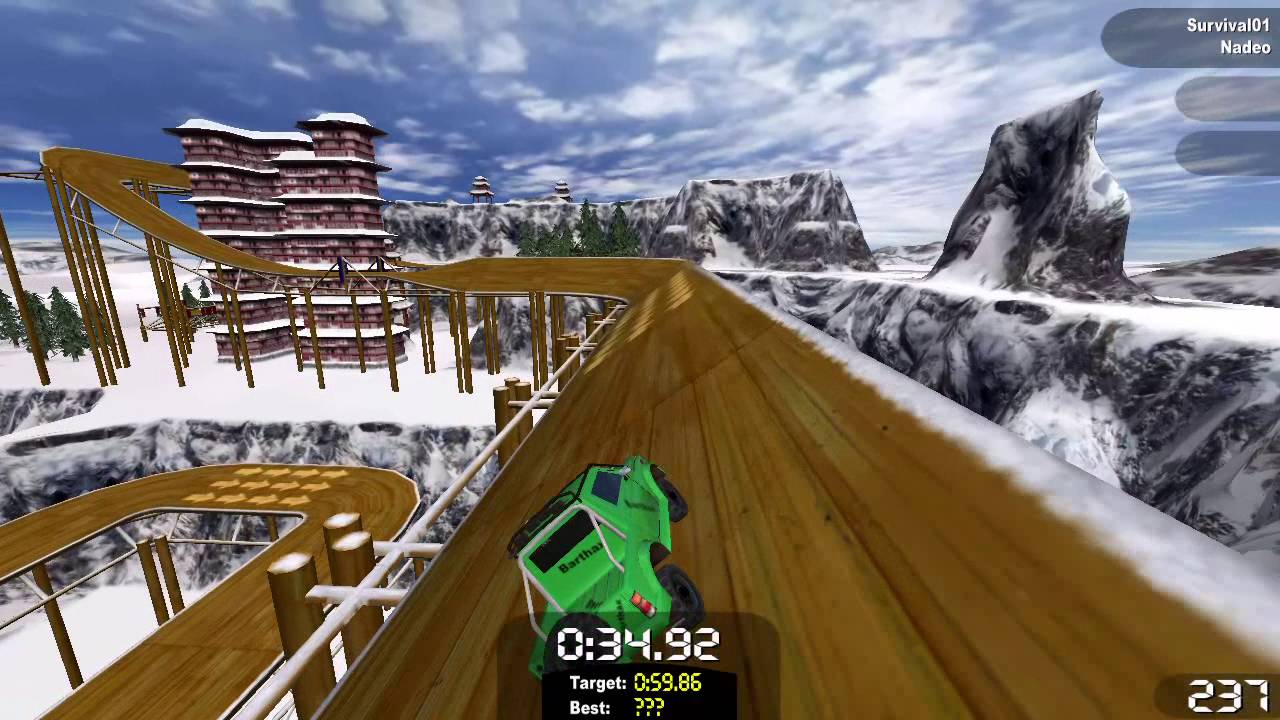 TrackMania Original, Survival, Survival01, 56.87 - YouTube