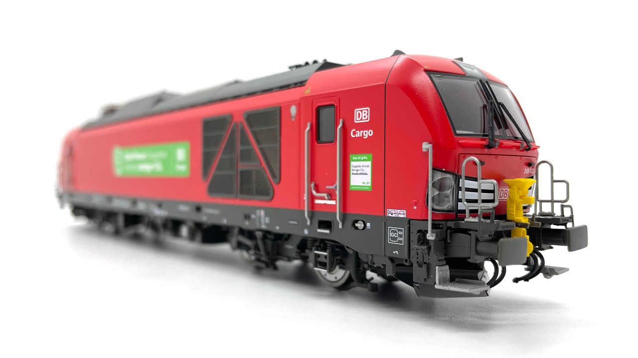 Modellbemutató: PIKO DB BR 249 "Vectron dual" - YouTube