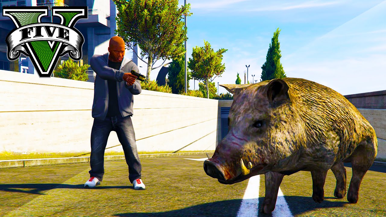 EPIC ANIMAL RESCUE MOD! GTA 5 MODS WILDLIFE RESCUE! (GTA 5 Funny ...