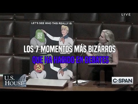 TOP 7: Los Momentos Más Bizarros Que Ha Habido En Debates