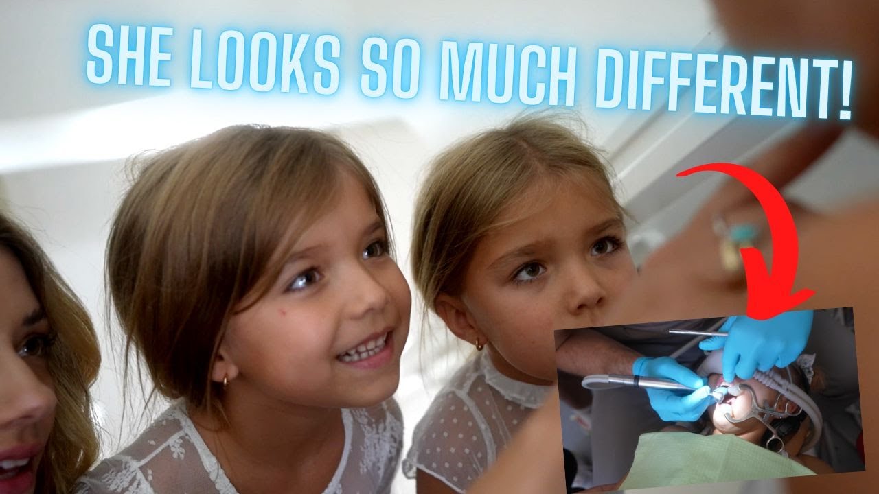 Halston had to get new front teeth! So stressful! - YouTube