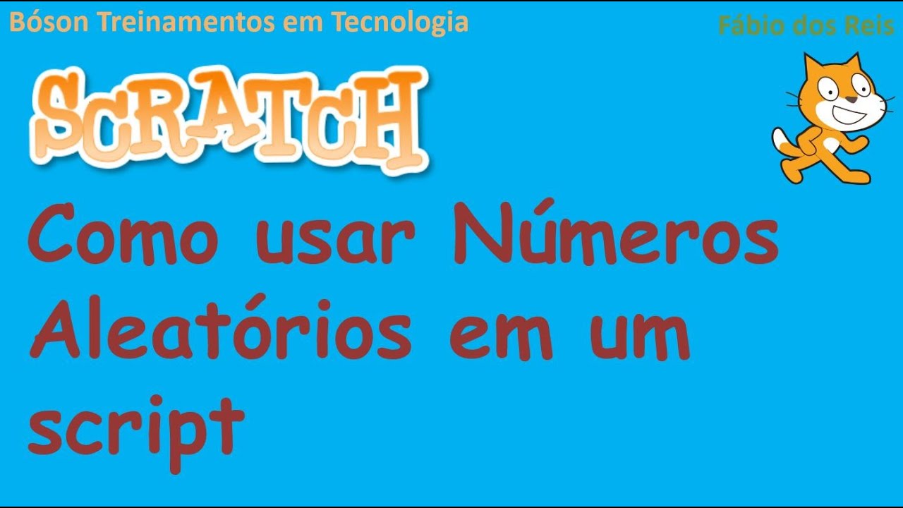 Programação com Scratch - Números Aleatórios (Random) - YouTube