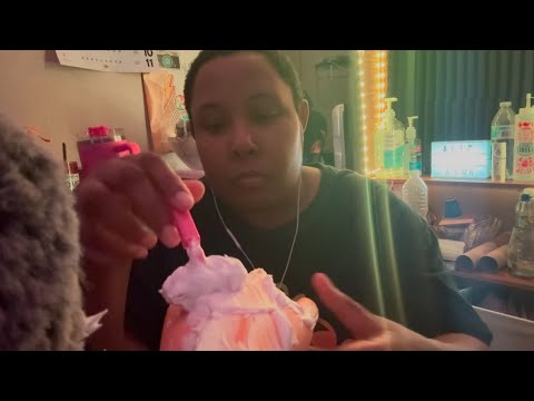 ASMR Shaving Cream Satisfying Scrapes | Fluffy, Foamy & Soothing Sounds ...