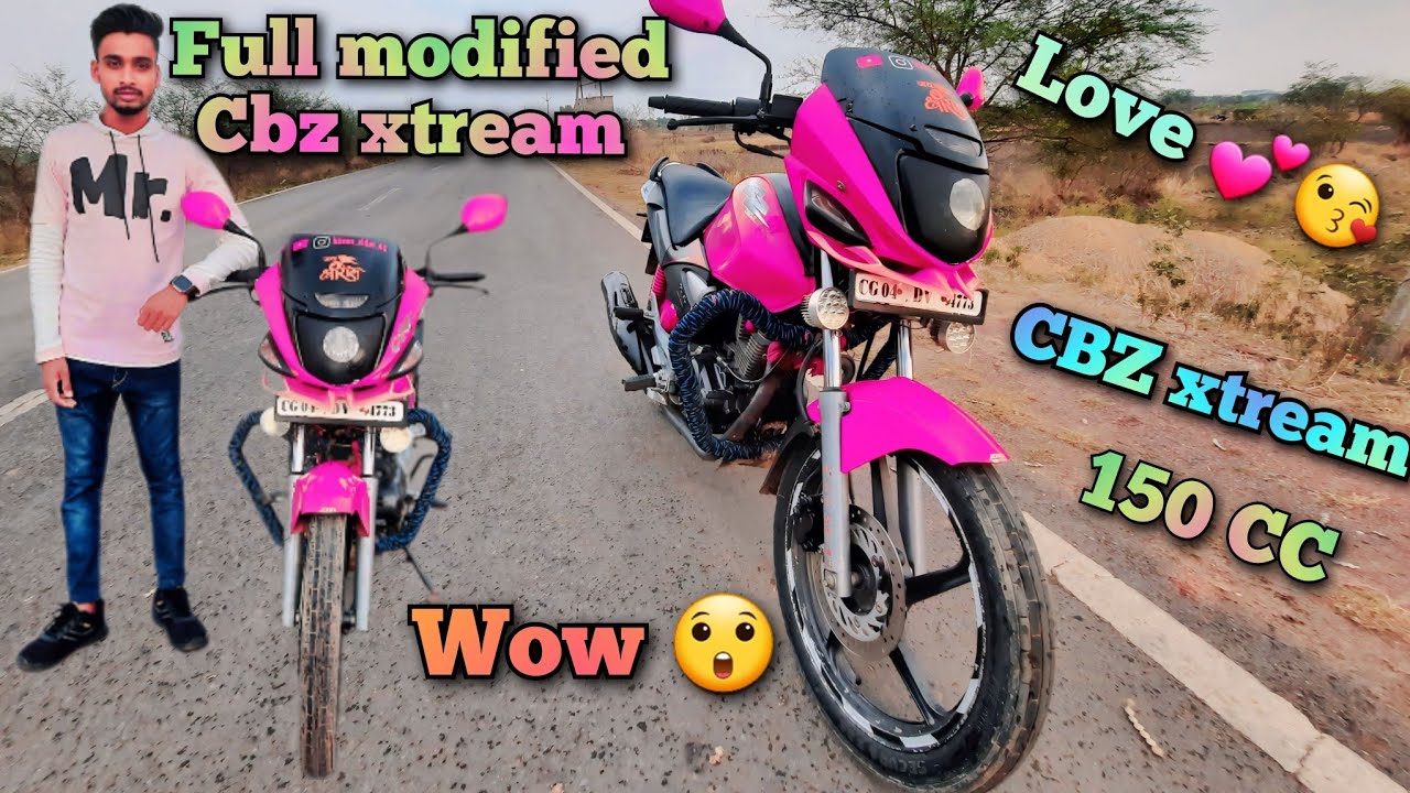 cbz xtream full modified 🥰 bike review 🤑 video - YouTube