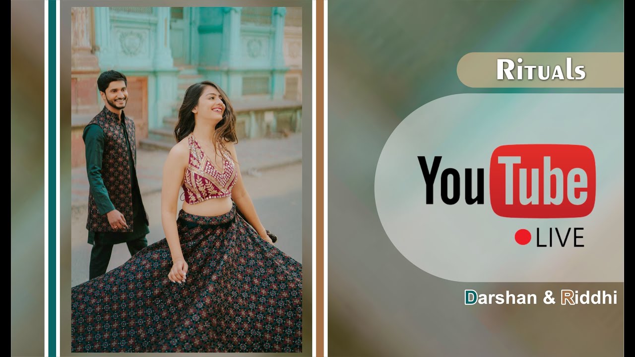 🔴LIVE || Darshan & Riddhi || Rituals || Dayavan Party Plot || Ahmedabad ...