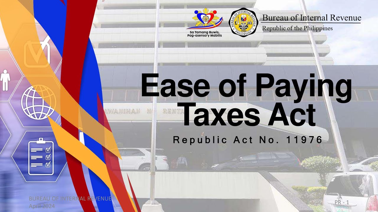 EOPT Tax Advisory on Classification of Taxpayers - YouTube