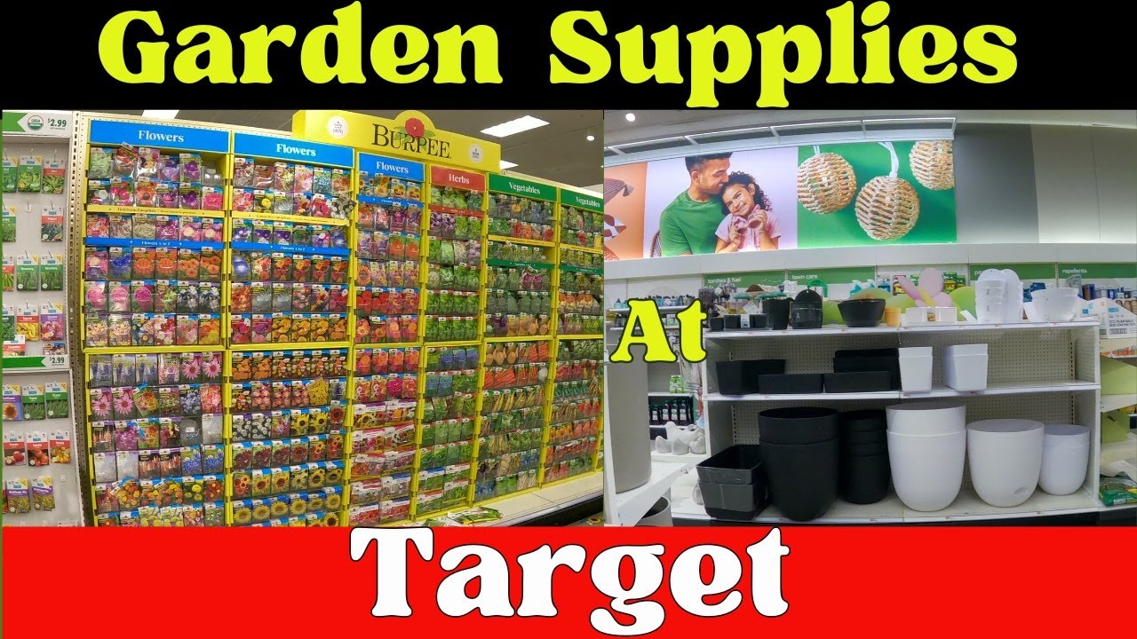 Blossom Your Garden: Seeds and Gardening Supplies Galore at Target ...