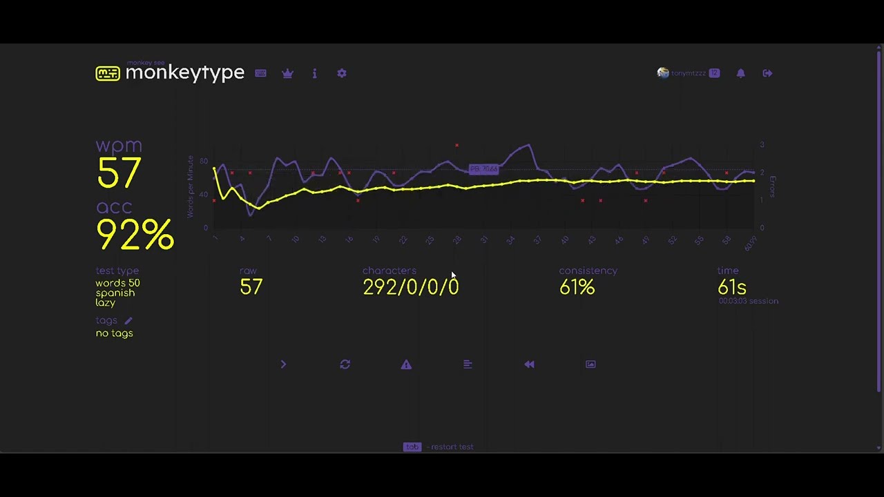 🎧💤ASMR mientras hago ejercicios de mecanografía en MonkeyType 💤🎧 - YouTube