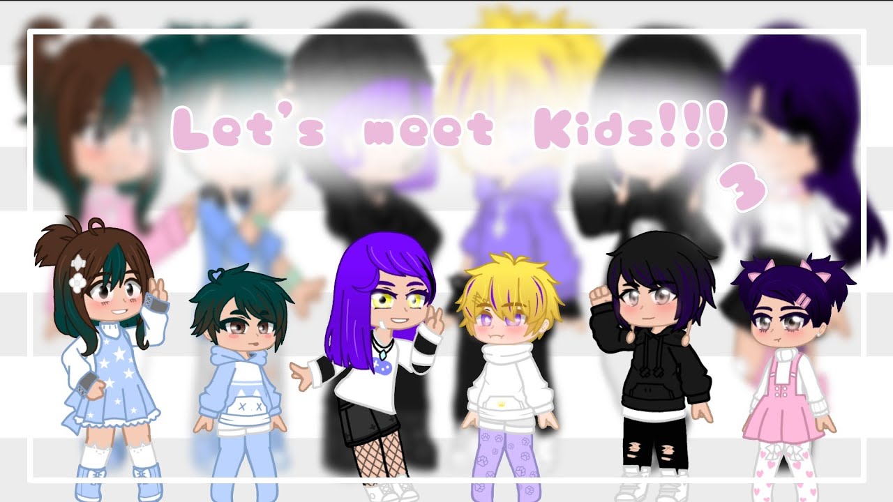 Let's meet Kids!!! ♡ || Part 3 || BNHA || TsuChako, ShinKami, MoJi ...