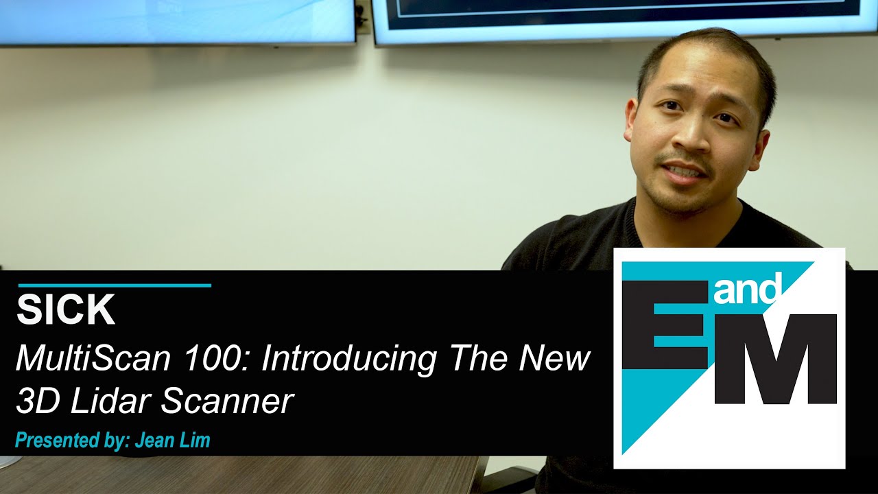 SICK | multiScan 100 - 3D LiDAR | EandM - YouTube