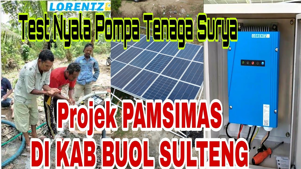 Projek Pamsimas Part III Test nyala Pompa - YouTube
