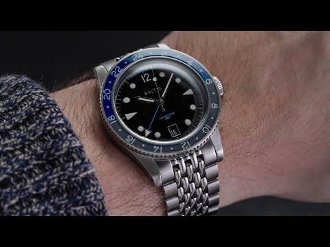 A NEW Attractive GMT Watch For Around $1000 - Baltic Aquascaphe GMT Review