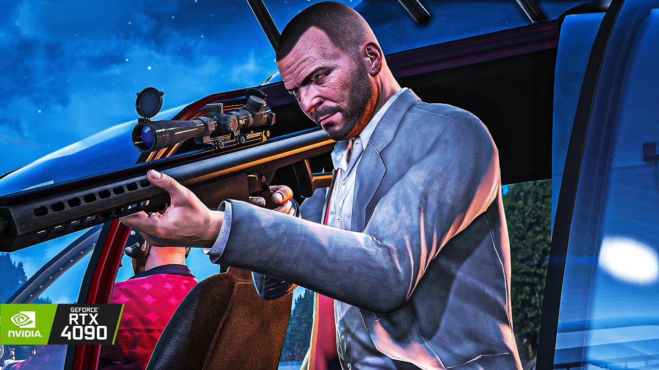 GTA V: 'Predator' Mission on RTX™ 4090 - Remastered Ultra Realistic ...