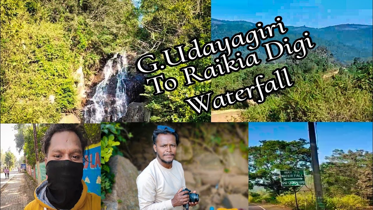 G.Udayagiri To Raikia Digi Waterfall Riding#full #vlog video #full ...
