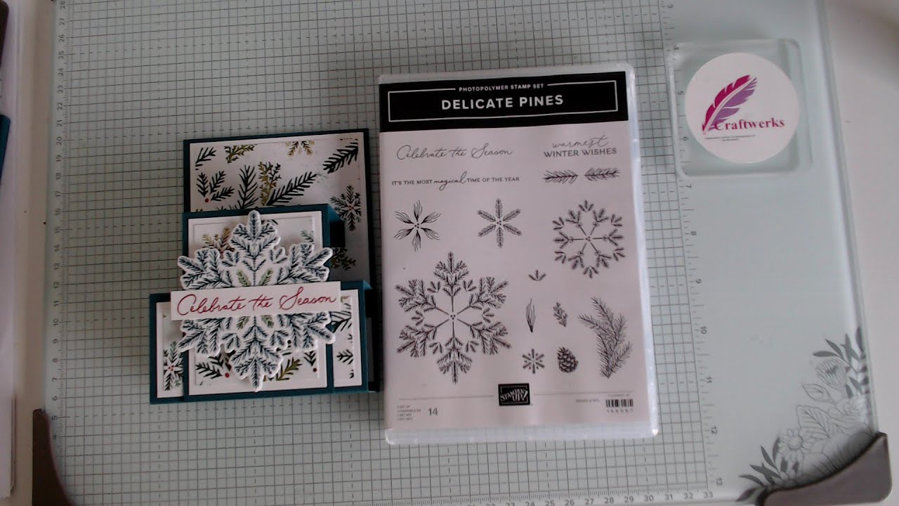 Bench Fold Card - YouTube