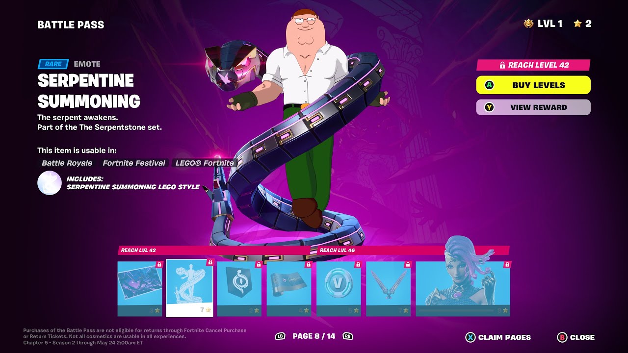 Full Fortnite Chapter 5 Season 2 Battle Pass Showcase No Commentary