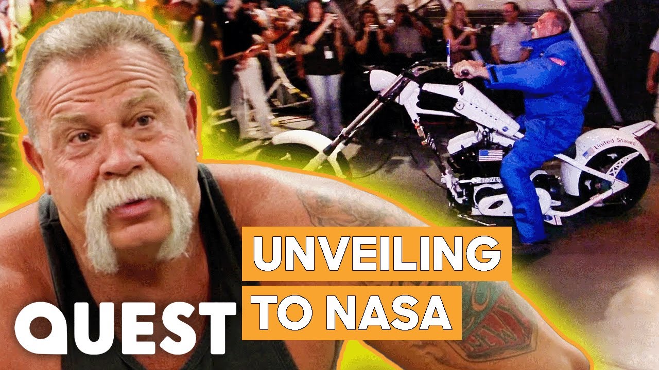 The Choppers Unveil The Space Shuttle Bike To NASA | American Chopper ...