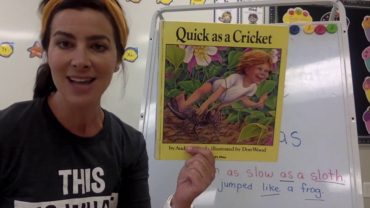 Quick as a Cricket - Similes - YouTube