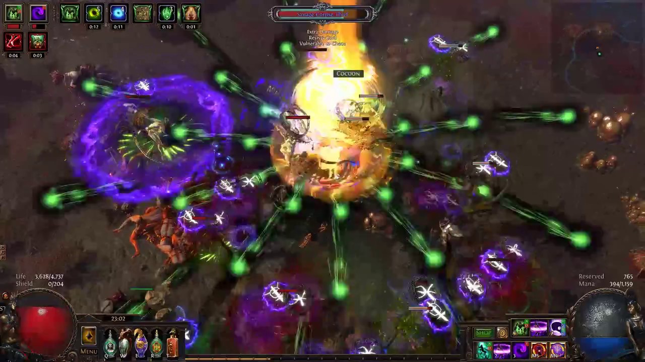 Path of Exile Death's Oath 3.1 abyss league showcase - YouTube